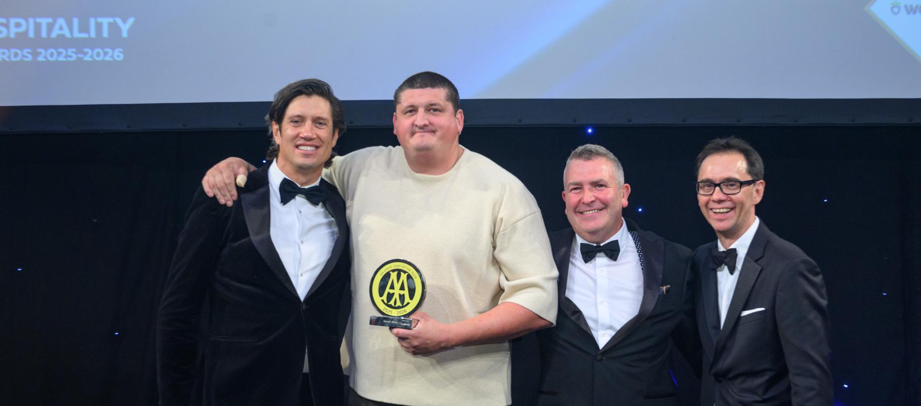 Ynyshir Hall’s Gareth Ward wins top chef accolade at AA Hospitality ...